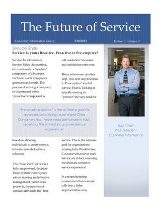 Service Style | DOCX | Business | Business and Finance