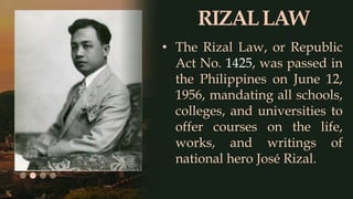 Jose P. Rizal all about his life and death | PDF