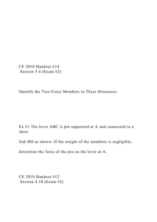 CE 2010 Handout #14 Section 5.4 (Exam #2) Learning .docx