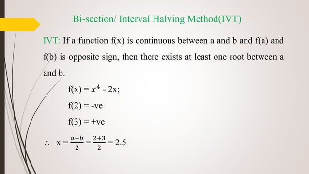 Numerical Methods and Analysis | PPTX | Physics | Science