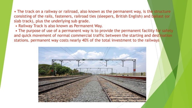 Transportation engineering railway permanent way | PPTX | Rail Travel ...