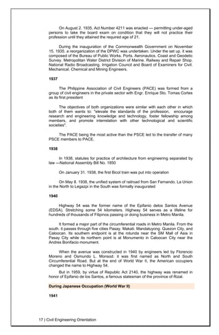 Foundations of Civil Engineering in the Philippines | PDF