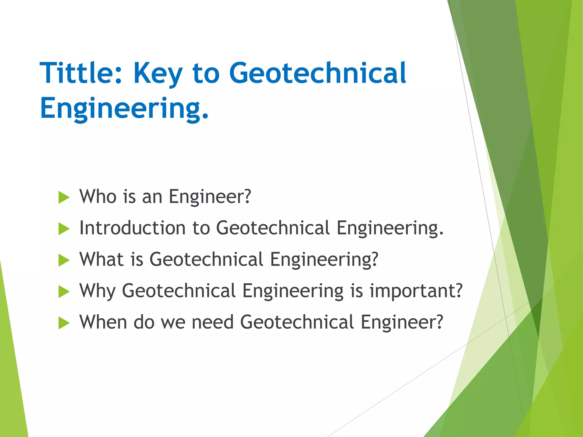Geo technical engineering | PDF