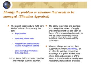 Walmart Presentation | PPTX | Logistics | Business