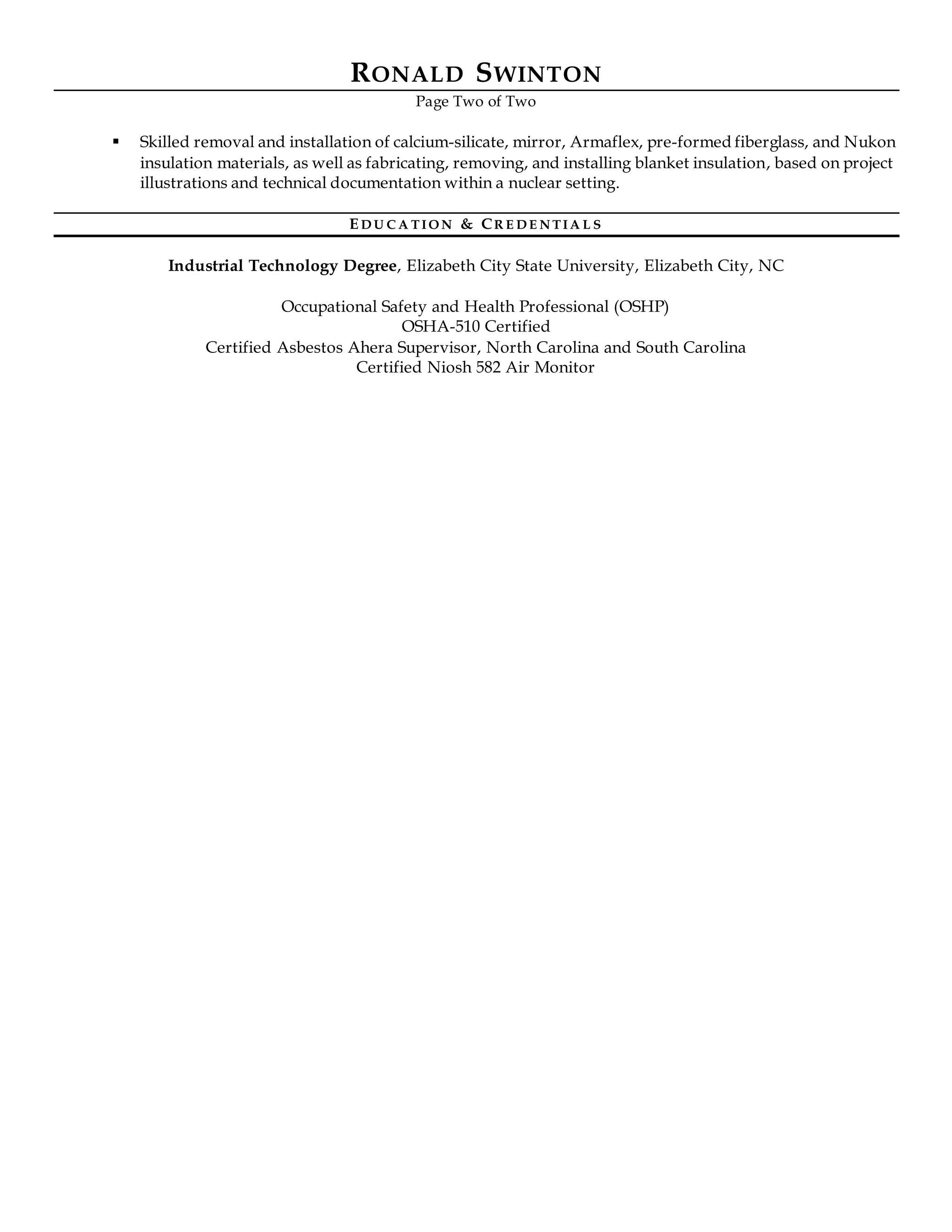 ronald-swinton-resume-r1 | PDF