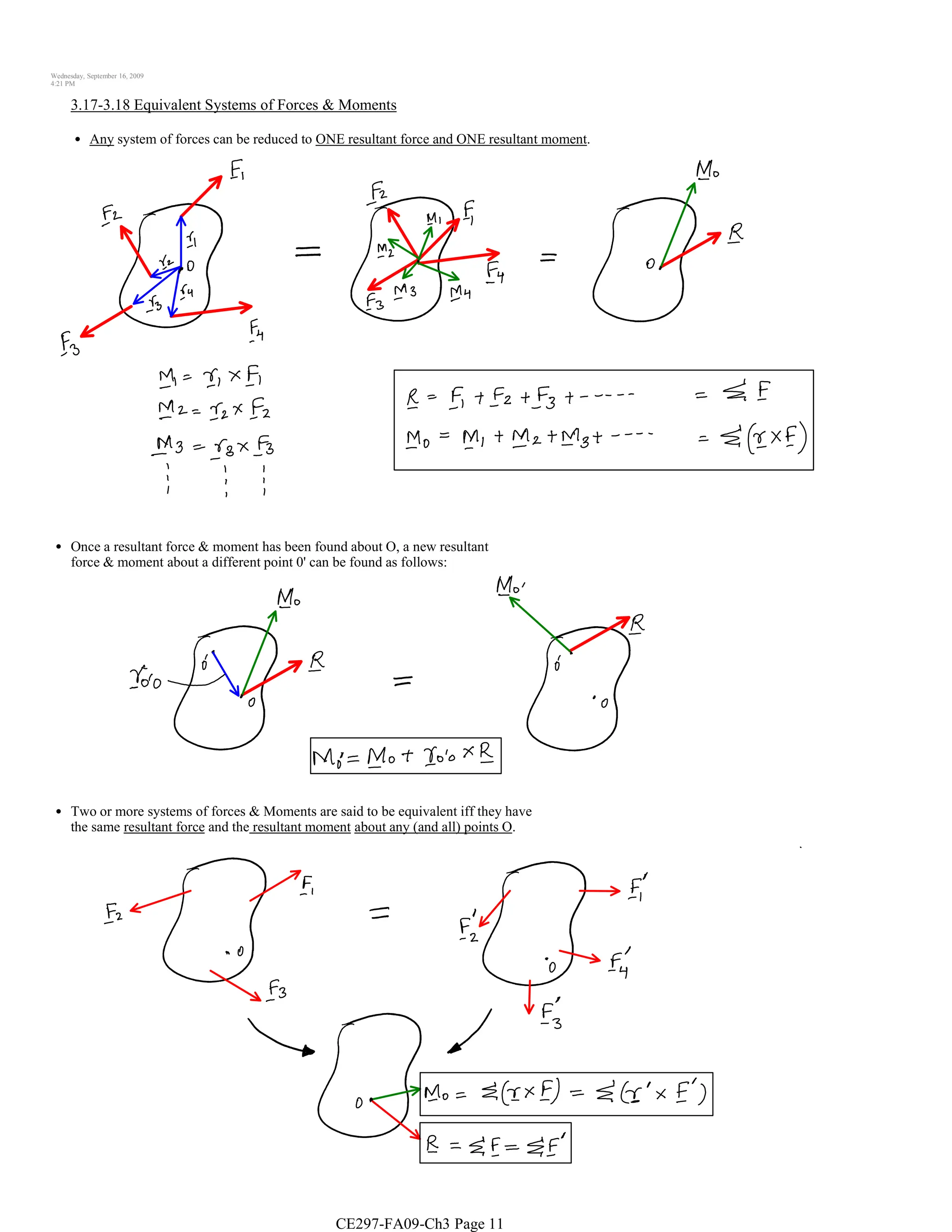 CE297-Ch3.pdf Rigid bodies internal and external forces | PDF