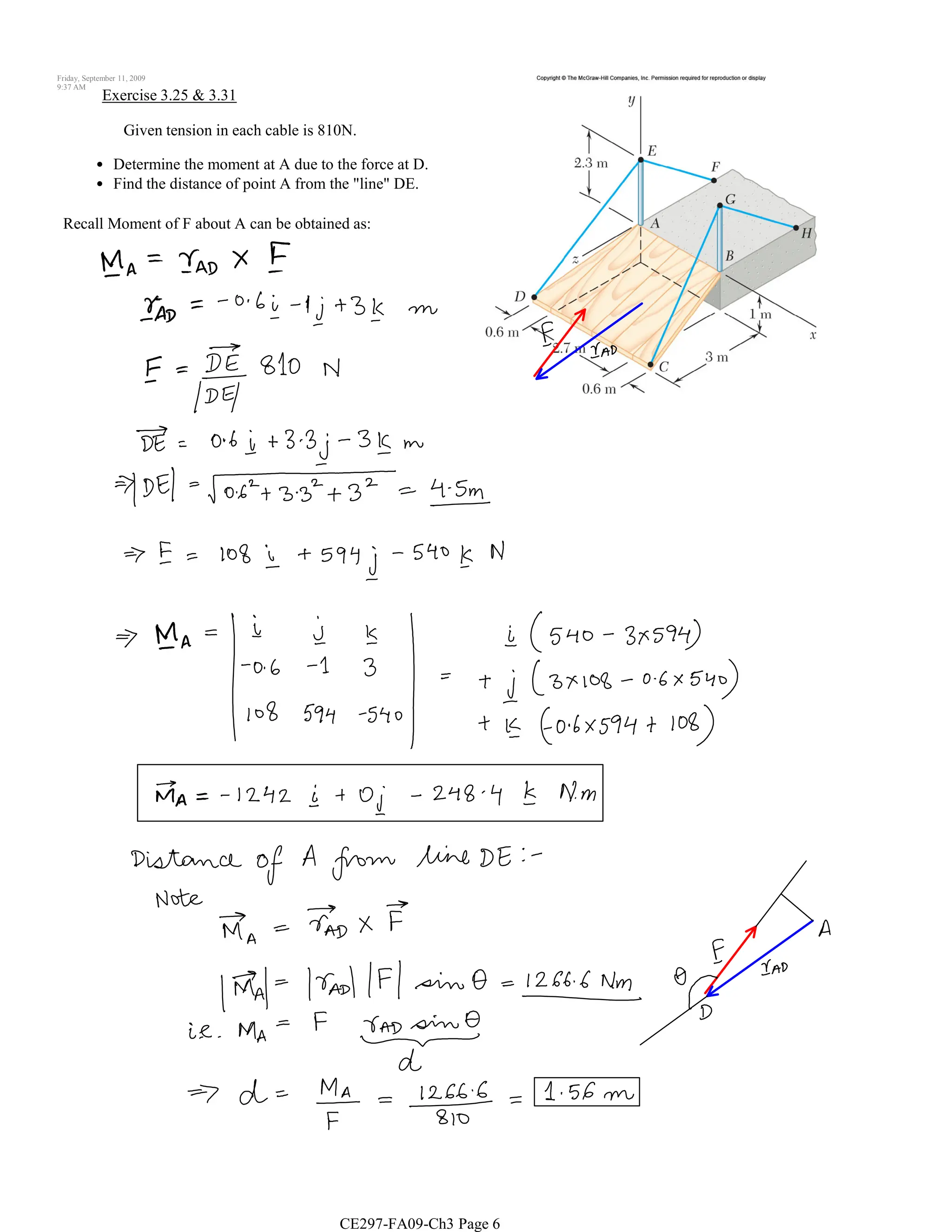 CE297-Ch3.pdf Rigid bodies internal and external forces | PDF