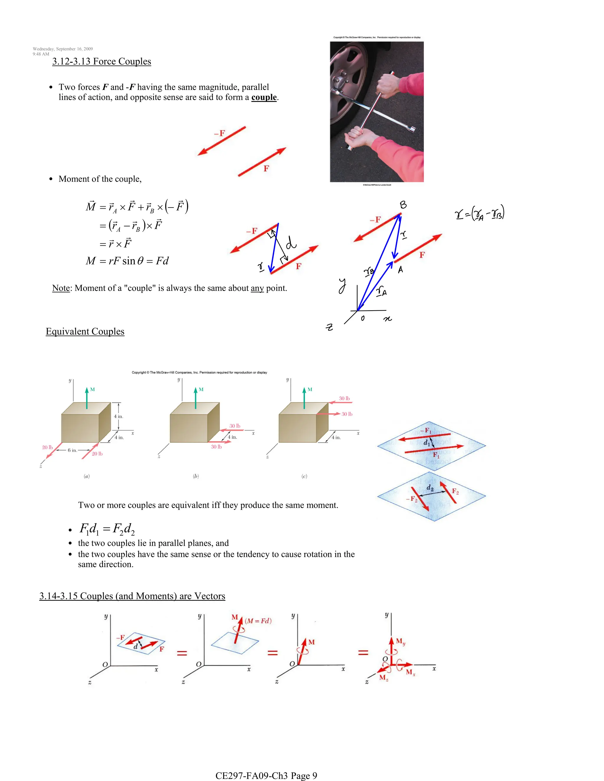 CE297-Ch3.pdf Rigid bodies internal and external forces | PDF