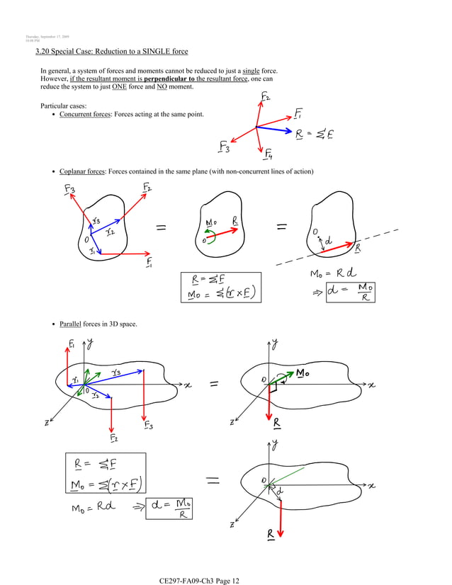 CE297-Ch3.pdf Rigid bodies internal and external forces | PDF