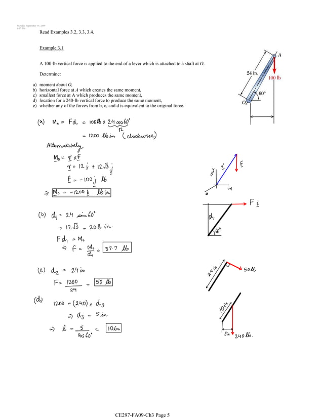 CE297-Ch3.pdf Rigid bodies internal and external forces | PDF