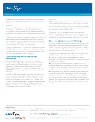 Whitepaper: Best Practices for Electronic Document Management and ...