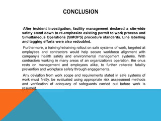 Fatality prevention and workforce safety- CHESM lessons learned and best practices1 | PPTX