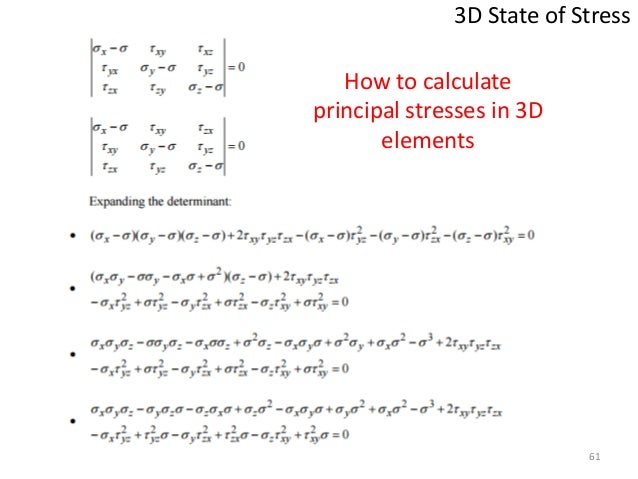 Mechanics Of Solids- Stress Transformation in 3D