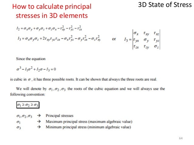Mechanics Of Solids- Stress Transformation in 3D