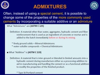 Admixtures And Their Properties | PPT