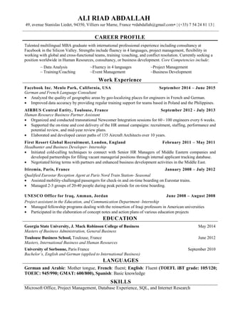 Ali Riad Abdallah-Resume | PDF