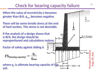 CE325 - 04 Stability of gravity retaining walls.pptx