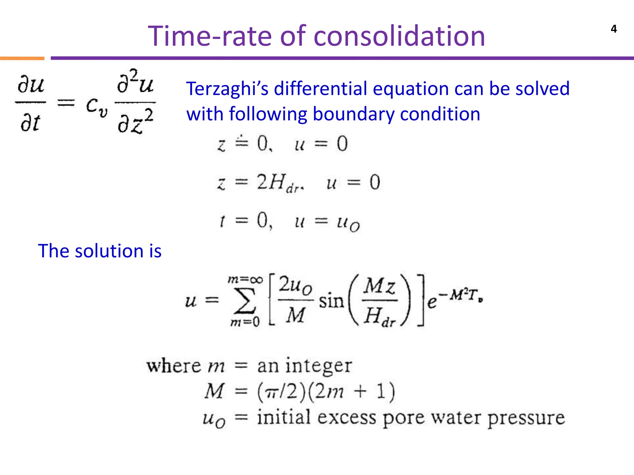 Consolidation theory on the basis of Terzaghi's consolidation theory | PPTX