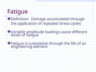 Fatigue of minerals Education Presentation.ppt