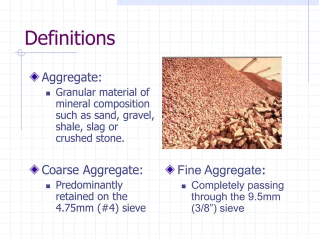 CE336-10-Aggregates.ppthhhhhhhhhhhhhhhhhhh | PPT