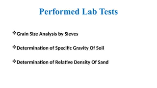 Presentation on Grain size analysis by sieves | PPTX
