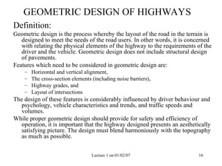 CE 368 Highway Engineering Lecture 1.ppt