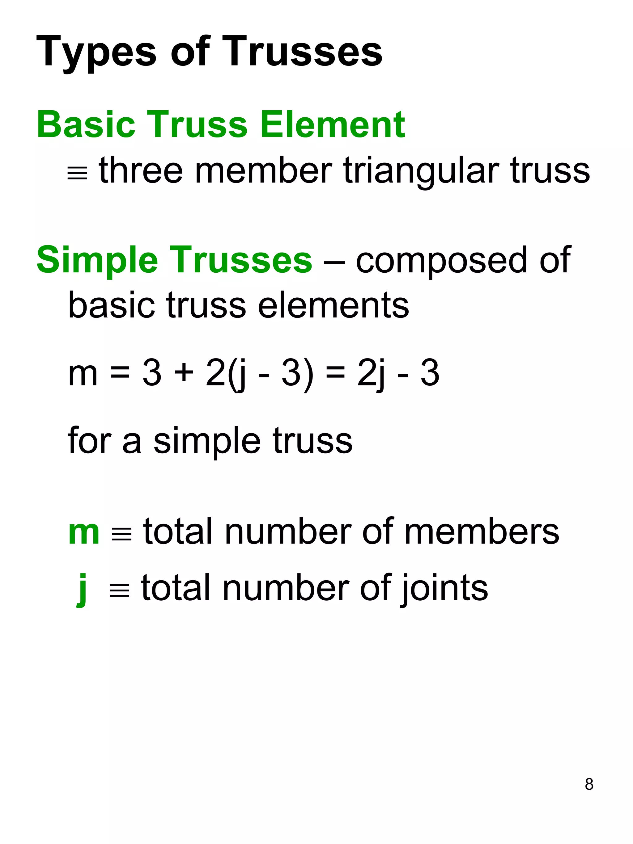 Ce 382 l5 truss structures | PDF