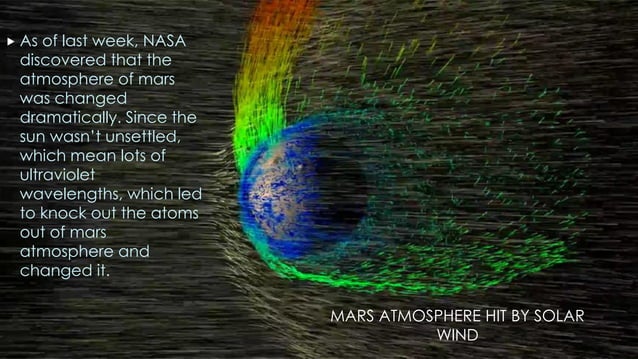 Mars Atmosphere Stripped by Solar Winds | PDF