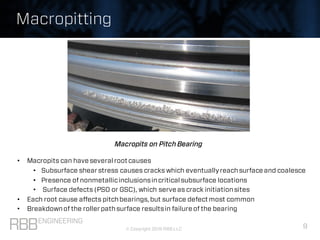 RBB Pitch Bearing Reliability Presentation | PDF