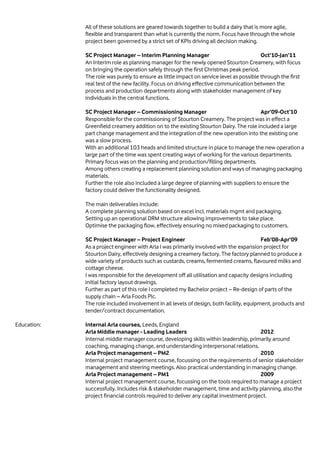 Mikael Andreasen - Curriculum Vitae | PDF