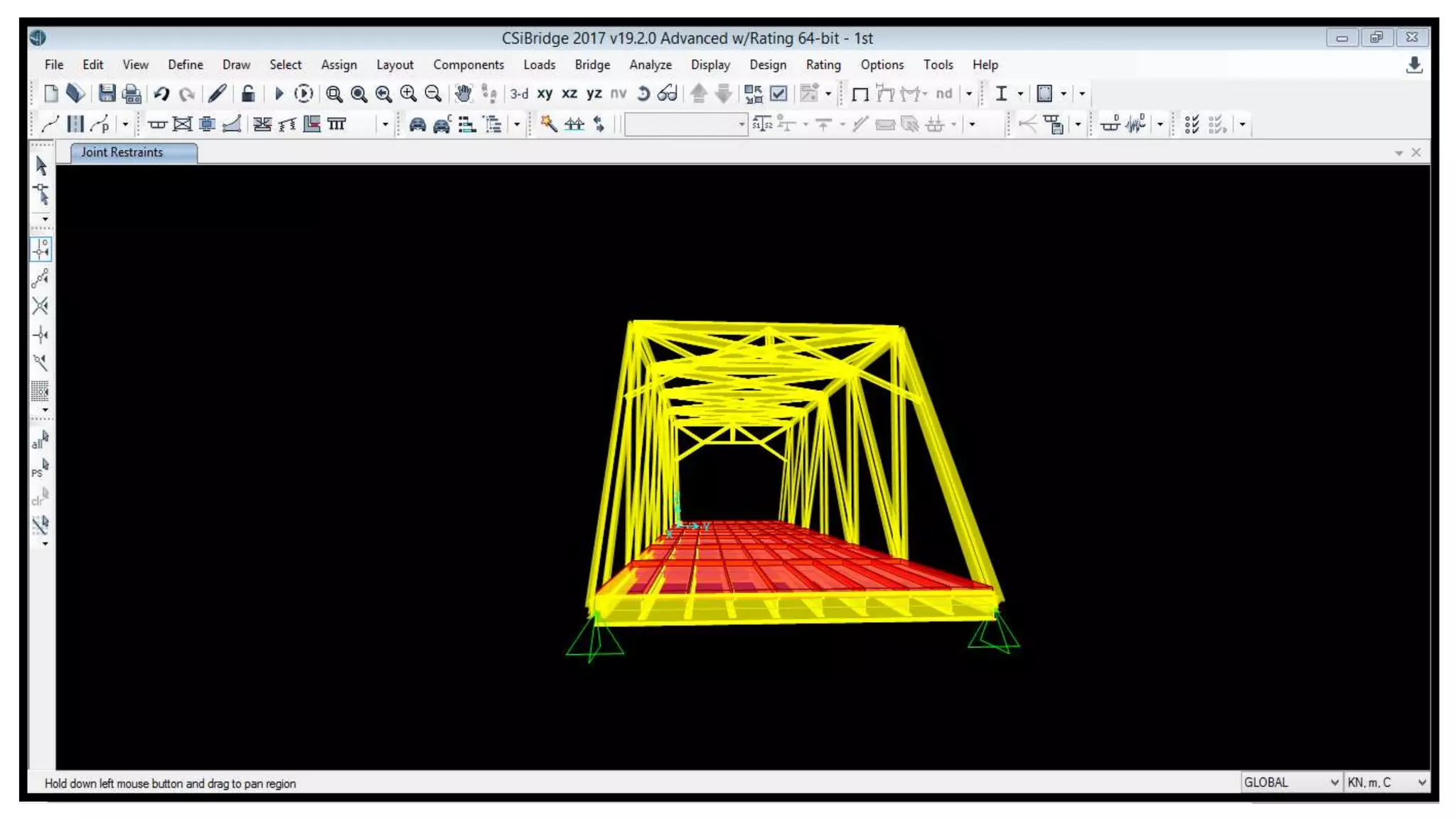 A brief introduction on Modelling of Truss Bridge in CSI bridge | PPTX
