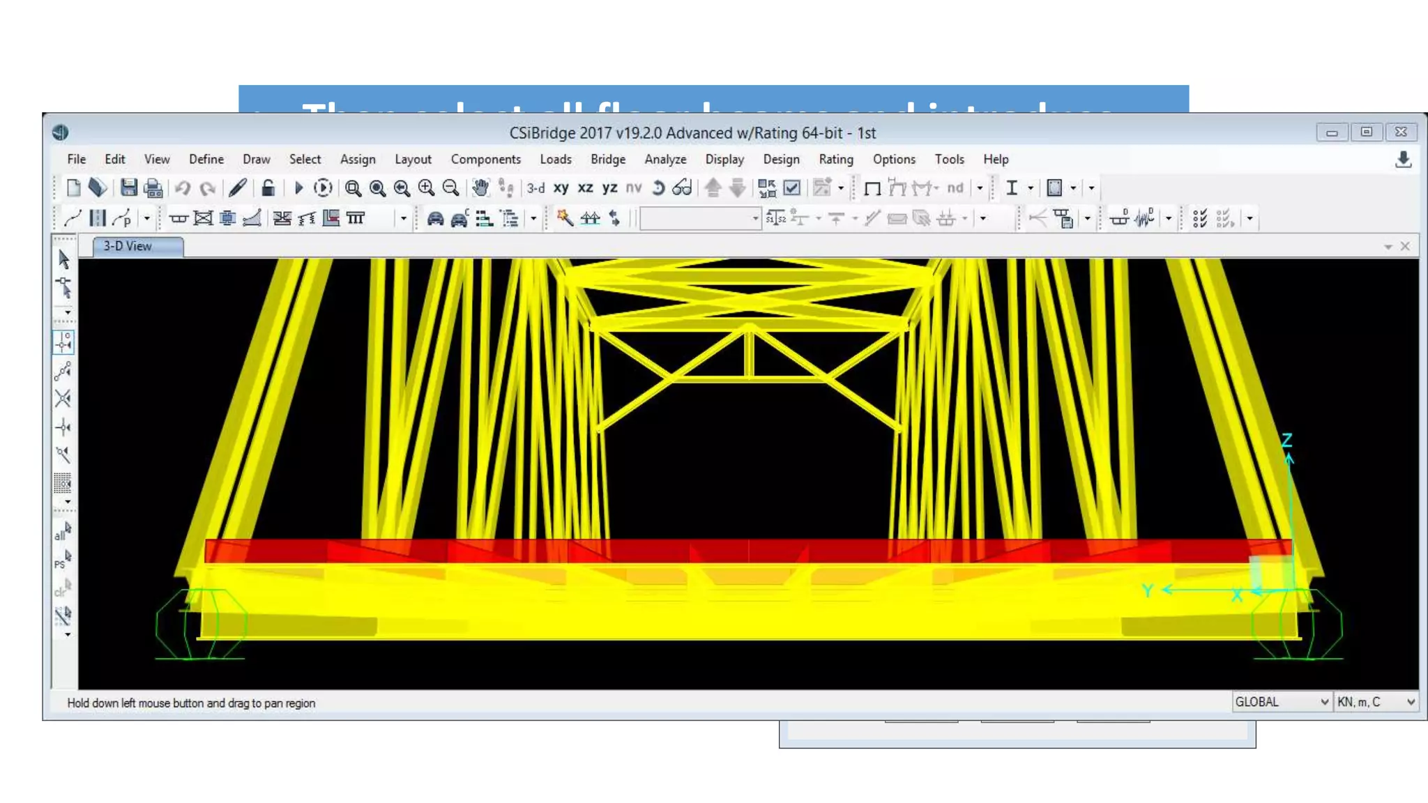 A brief introduction on Modelling of Truss Bridge in CSI bridge | PPTX | Civil Engineering ...