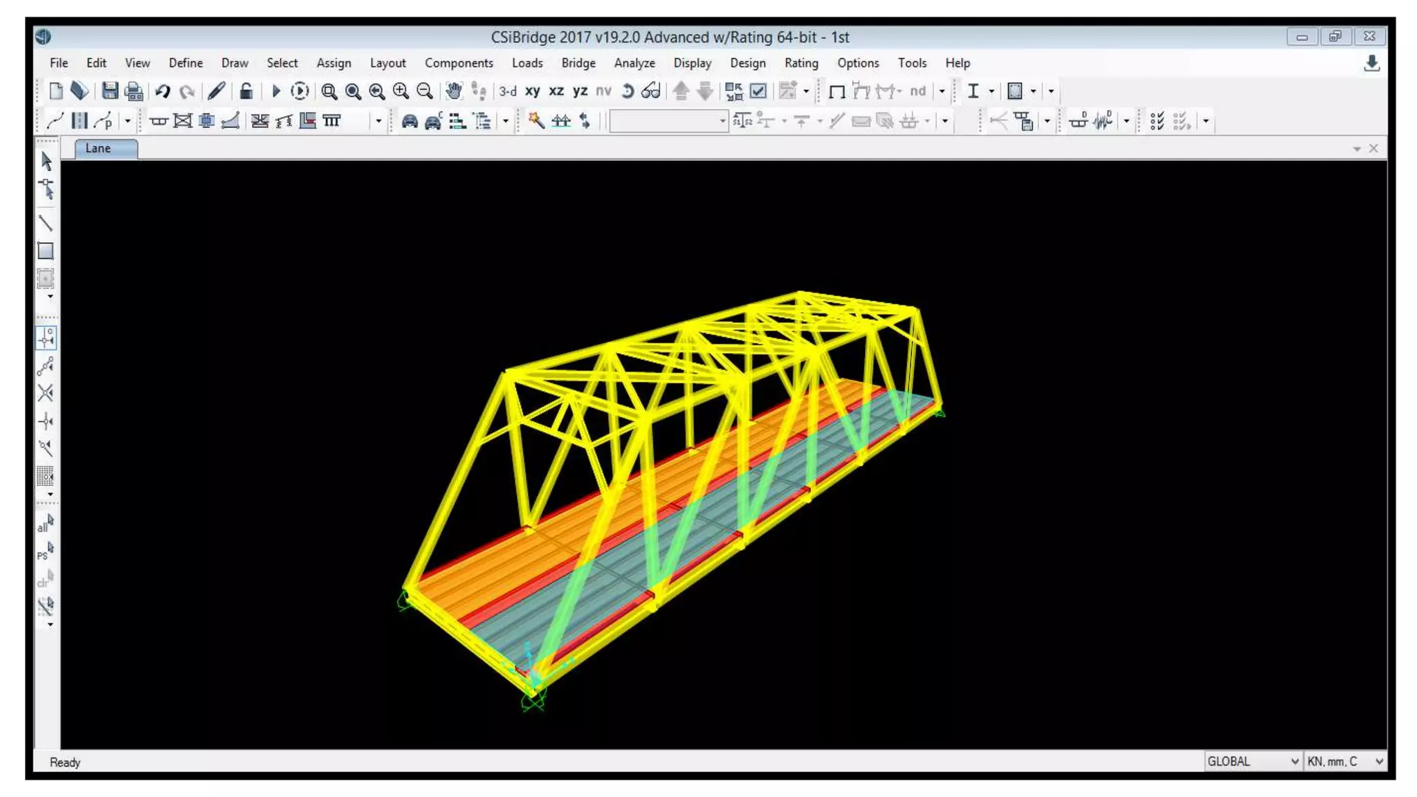 A brief introduction on Modelling of Truss Bridge in CSI bridge | PPTX
