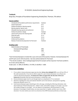 Ce 4210 6210-notes | PDF