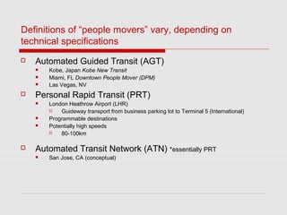 People Movers | PPT