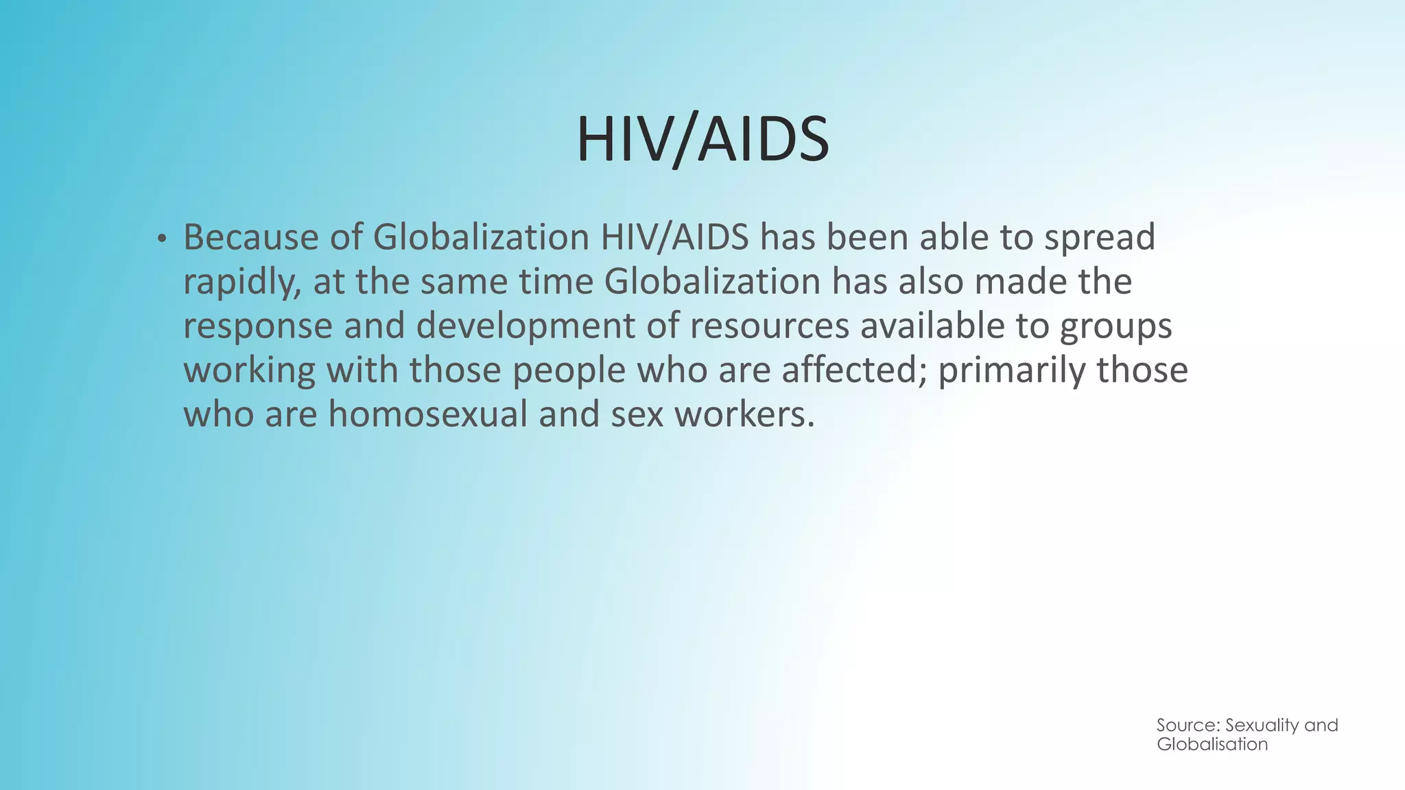 gender, sexuality, and globalization | PPTX