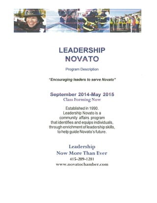 Leadership Novato Program | PDF