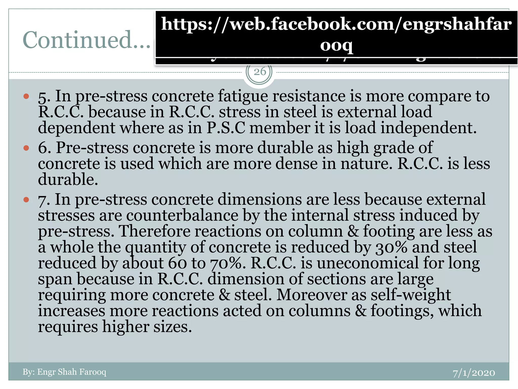 Introduction to Pre-stressed and Precast Concrete Technology | PPTX