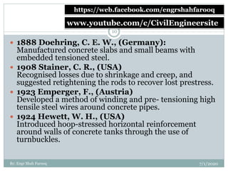 Introduction to Pre-stressed and Precast Concrete Technology | PPTX