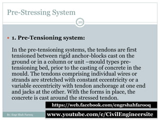 Introduction to Pre-stressed and Precast Concrete Technology | PPTX