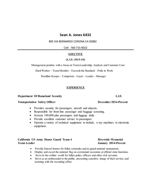 Sean Resume #2 | PDF