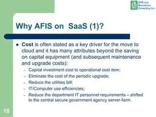 AFIS as SaaS - 8-5-2015 | PDF