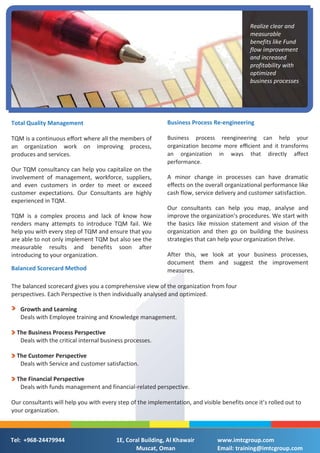 ISO Consultancy Services | PDF