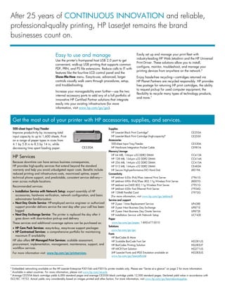 HP LASERJET ENTERPRISE P3010 PRINTER SERIES | PDF | Computer ...