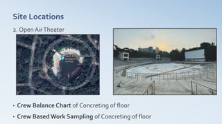 Work Sampling, Process Mapping and Crew Balance Chart | PPTX