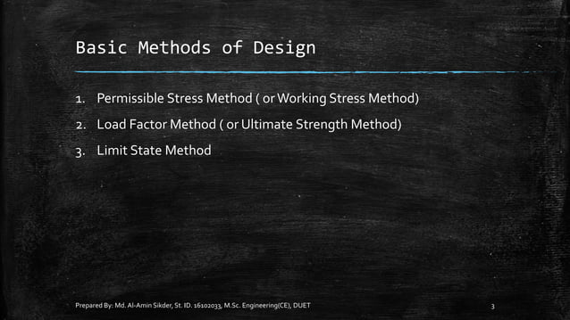 Introduction to Limit State Design | PPTX
