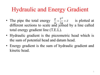 CE6451 Fluid Mechanics and Machinery Unit 2 | PPT