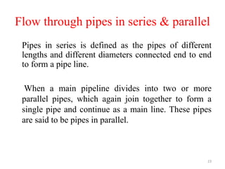 CE6451 Fluid Mechanics and Machinery Unit 2 | PPT