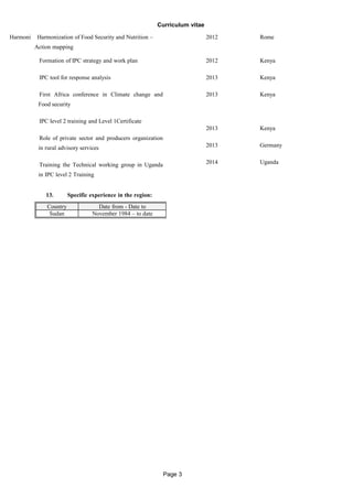 CV Template final 1 | PDF