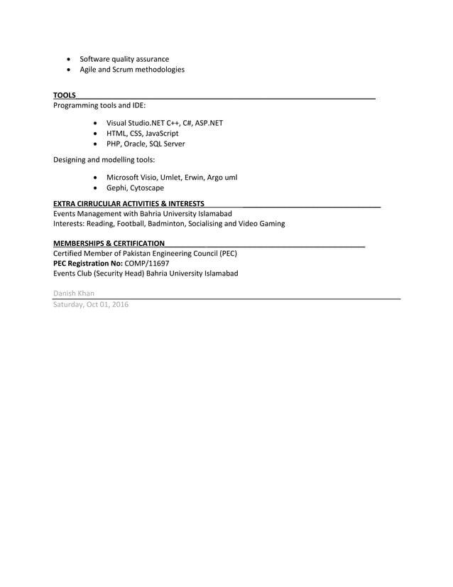 Curriculum vitae updated | PDF | Databases | Computer Software and Applications